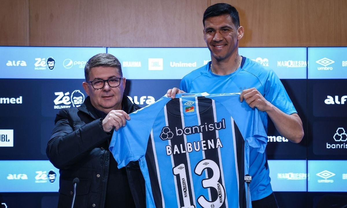 Balbuena chega empolgado ao Grêmio: 'Já me sinto em casa aqui e pronto ...