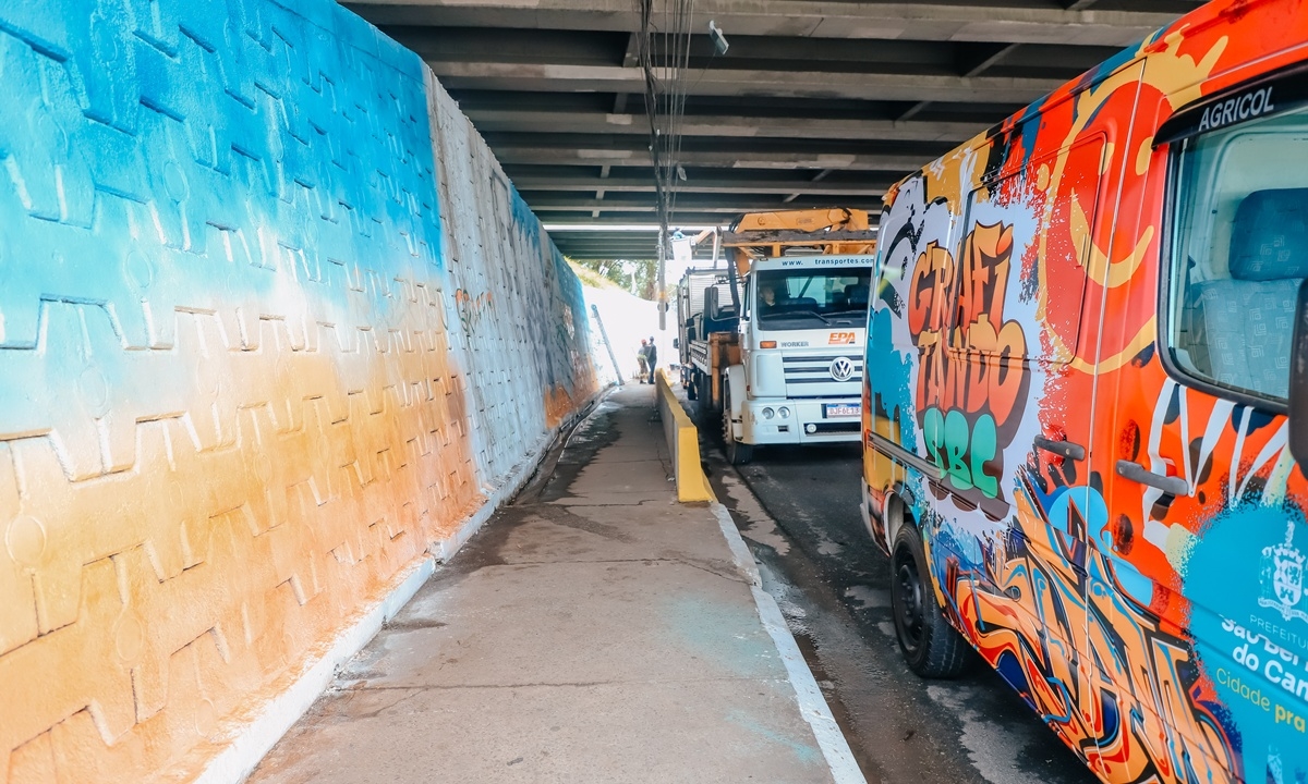 Programa de grafite é lançado para dar mais cor e vida para São ...